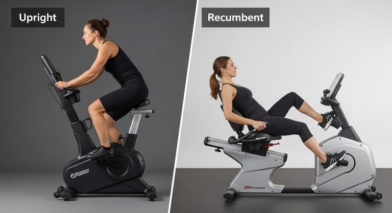 How to Compare Upright vs Recumbent Exercise Bikes - House Needy